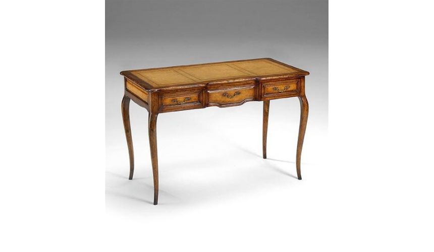 Writing-desk-inlaid-leather-top
