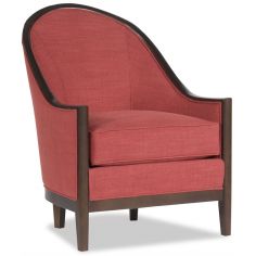 Red Curved Back Chair