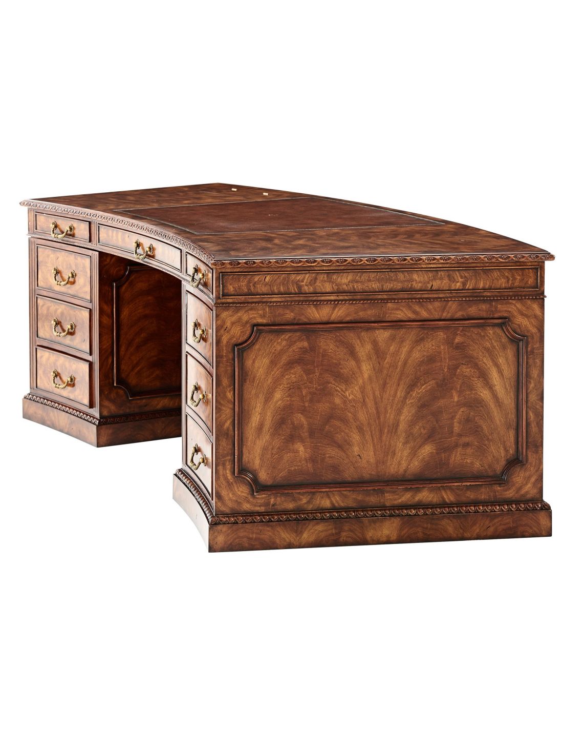 Antique curved desk store