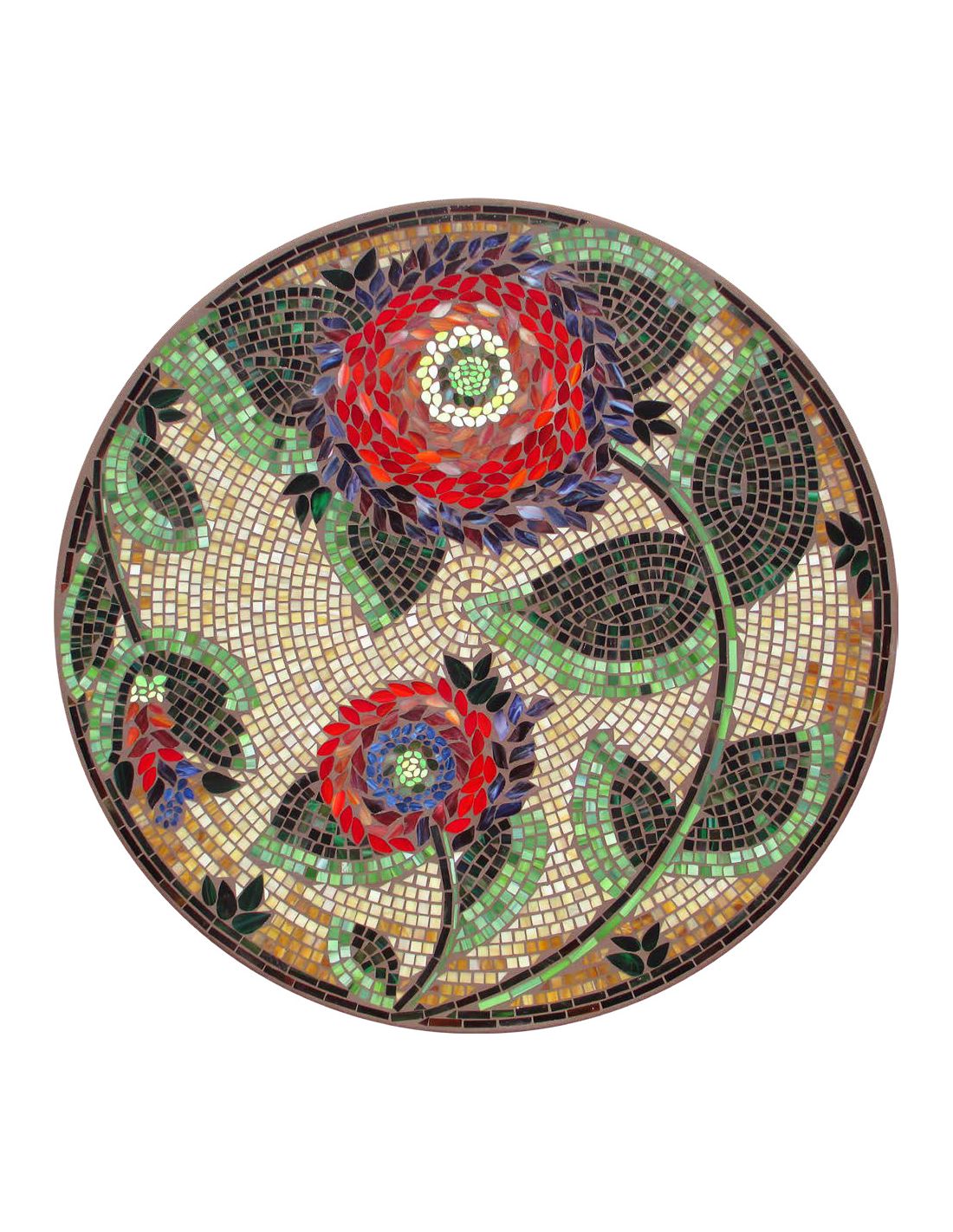 Fascinating mosaic pattern