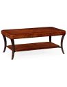 Antique Rectangular Coffee Table-86