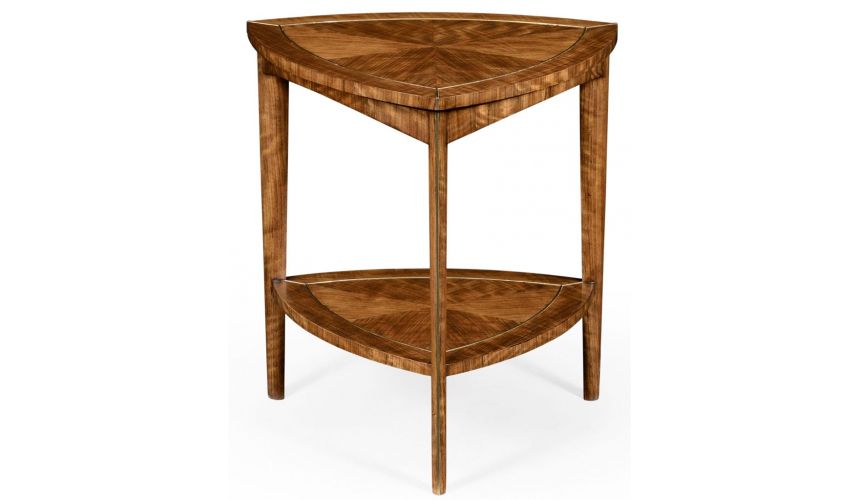 Contemporary style Triangular Side Table