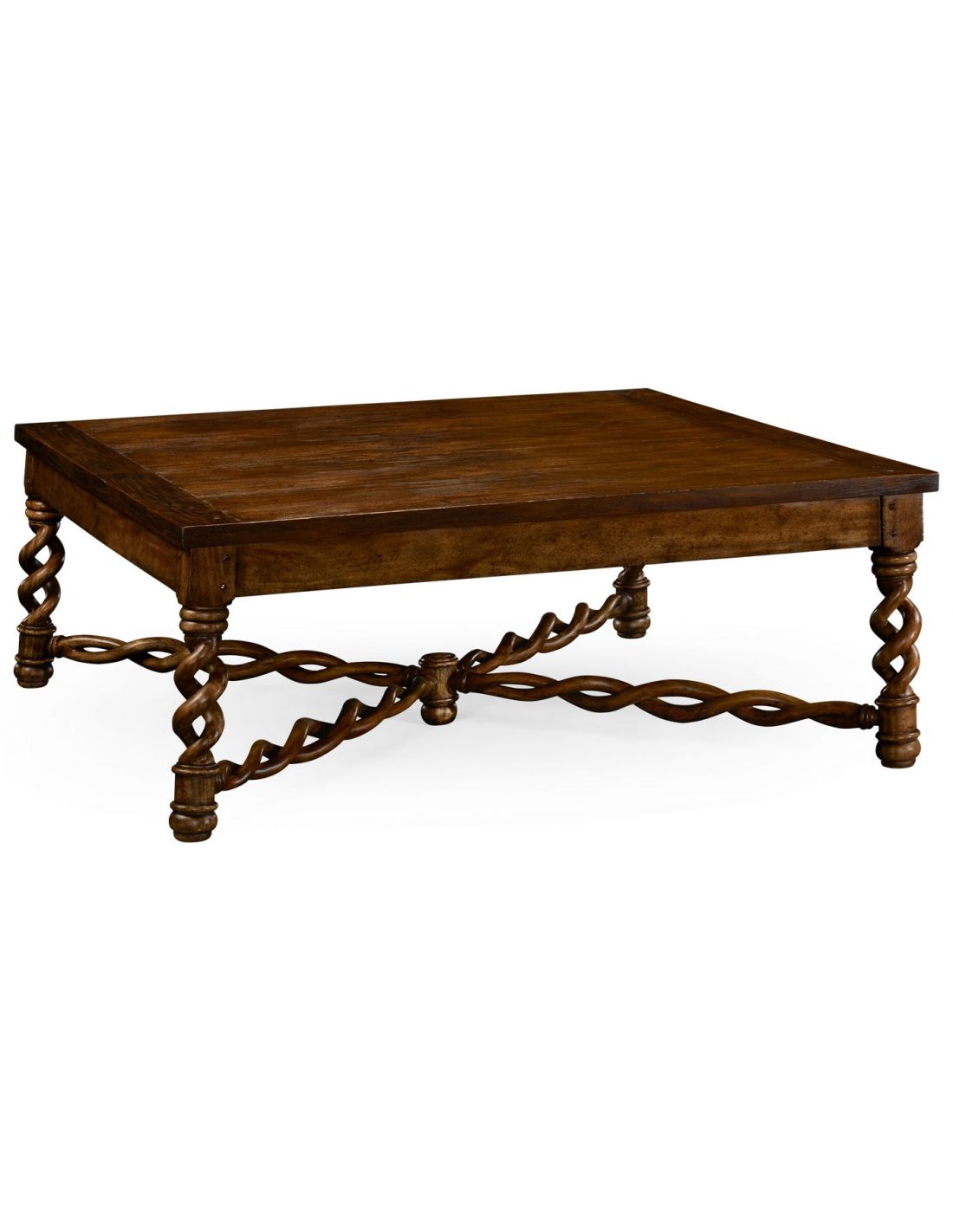 Antique Rectangular Coffee Table-86